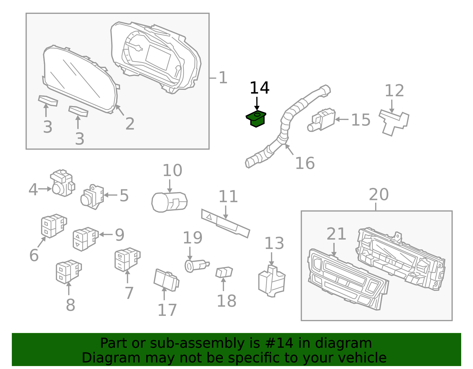 39860-TG7-A01 - High-Quality Ambient Light Sensor for 2016-2018 Honda ...