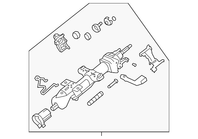 2007-2014 GM Steering Column 15775845 | Capital Chevy Parts