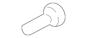 Genuine OEM Ford Part - Upper Hinge Mount Bolt W717836-S442 | Genuine ...