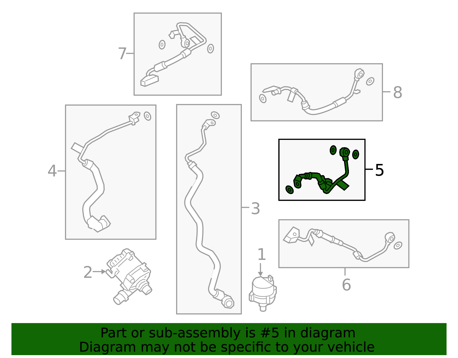 11538841579 - 2016-2025 BMW Water Inlet Pipe (11-53-8-841-579) | BMW of ...