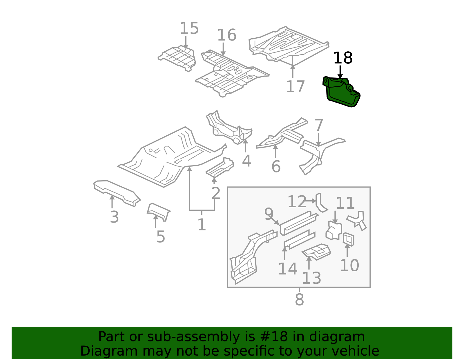 OEM 2006-2012 Honda Civic Side Cover 74485-SNA-A00 | Honda Automotive Parts