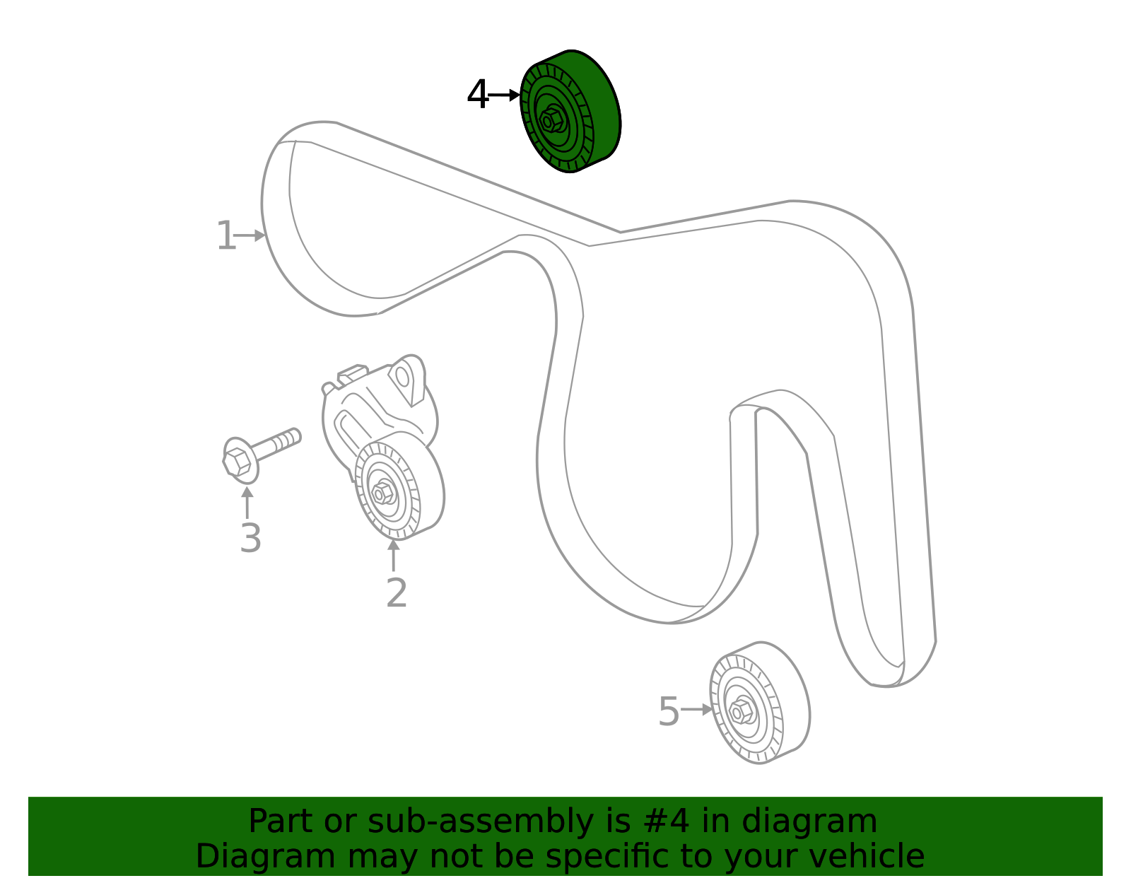 2015-2025 Ford Idler Pulley FT4Z-8678-A | Miracle Ford Parts