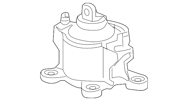 OEM 2008-2015 Honda Front Mount 50830-TA0-A02 | Honda Automotive Parts