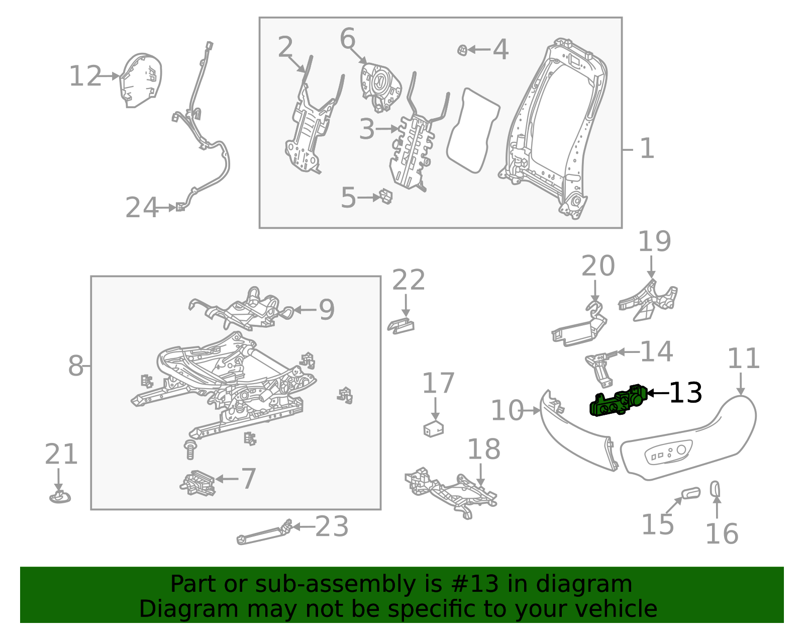 2021-2022 Toyota Sienna Switch 84922-08030-B0 | Toyota Parts Center