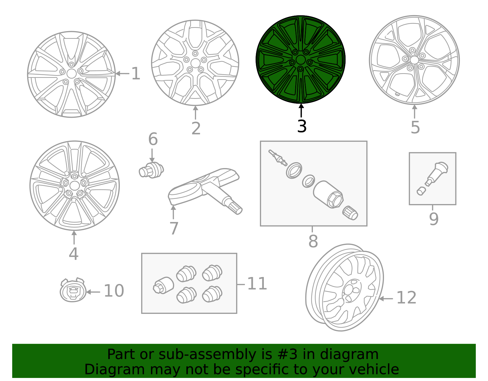 2019-2024 Jaguar F-Type Wheel, Alloy T2R36432 | Jaguar Hartford Parts