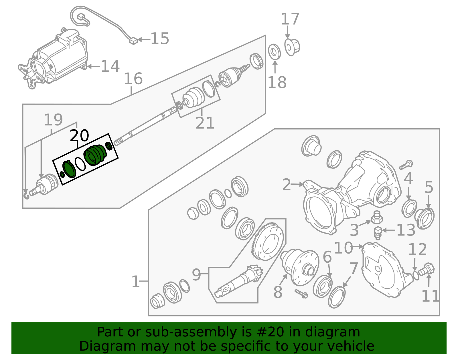 2014-2015 Hyundai Tucson Inner Boot 49695-2S010 | MotorMotor