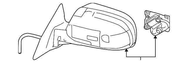 2010 Subaru Mirror 91036AJ02C | Subaru Parts Store