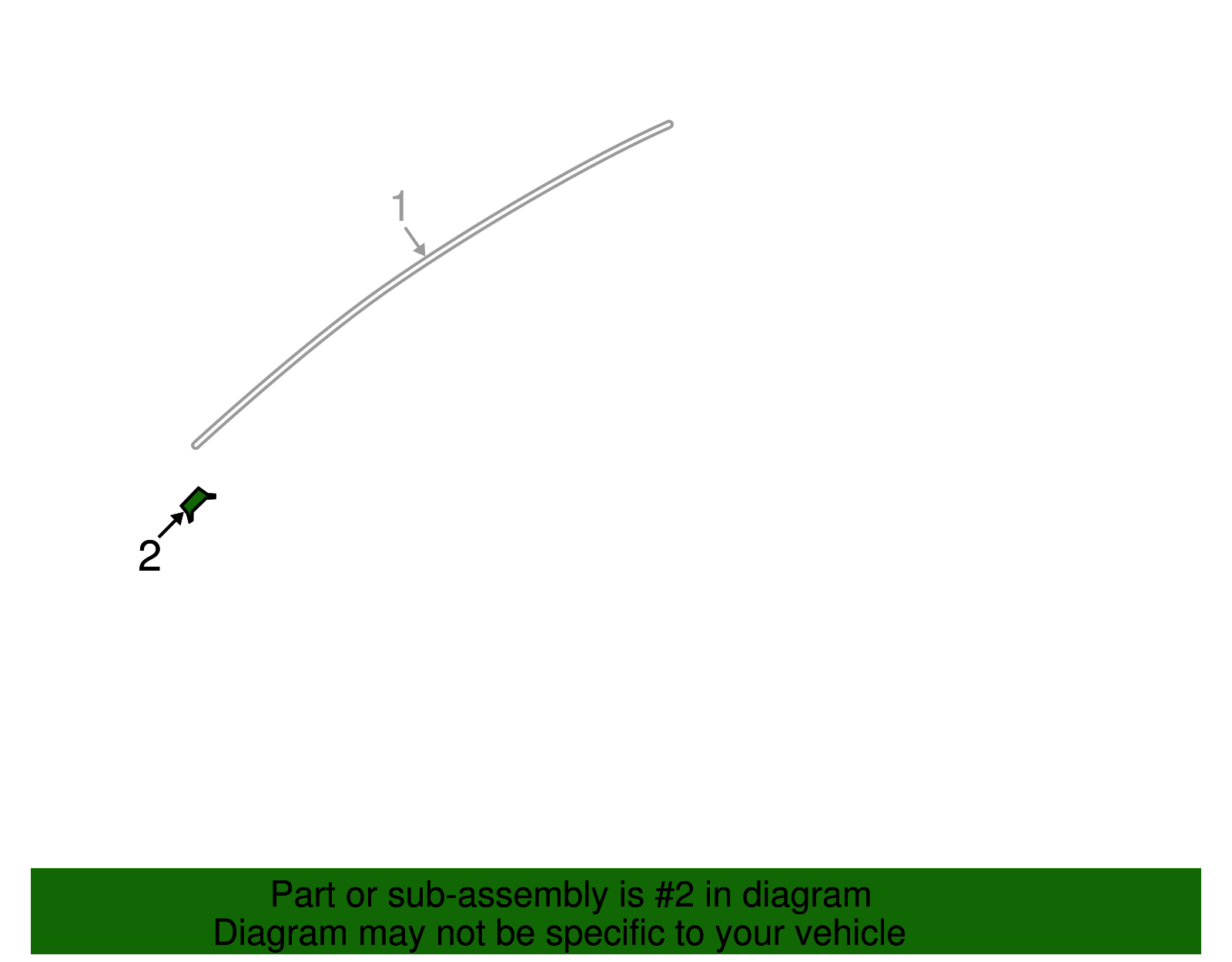 2007-2025 Nissan Drip Molding Clip 73856-9AN0A | OEM Parts Online