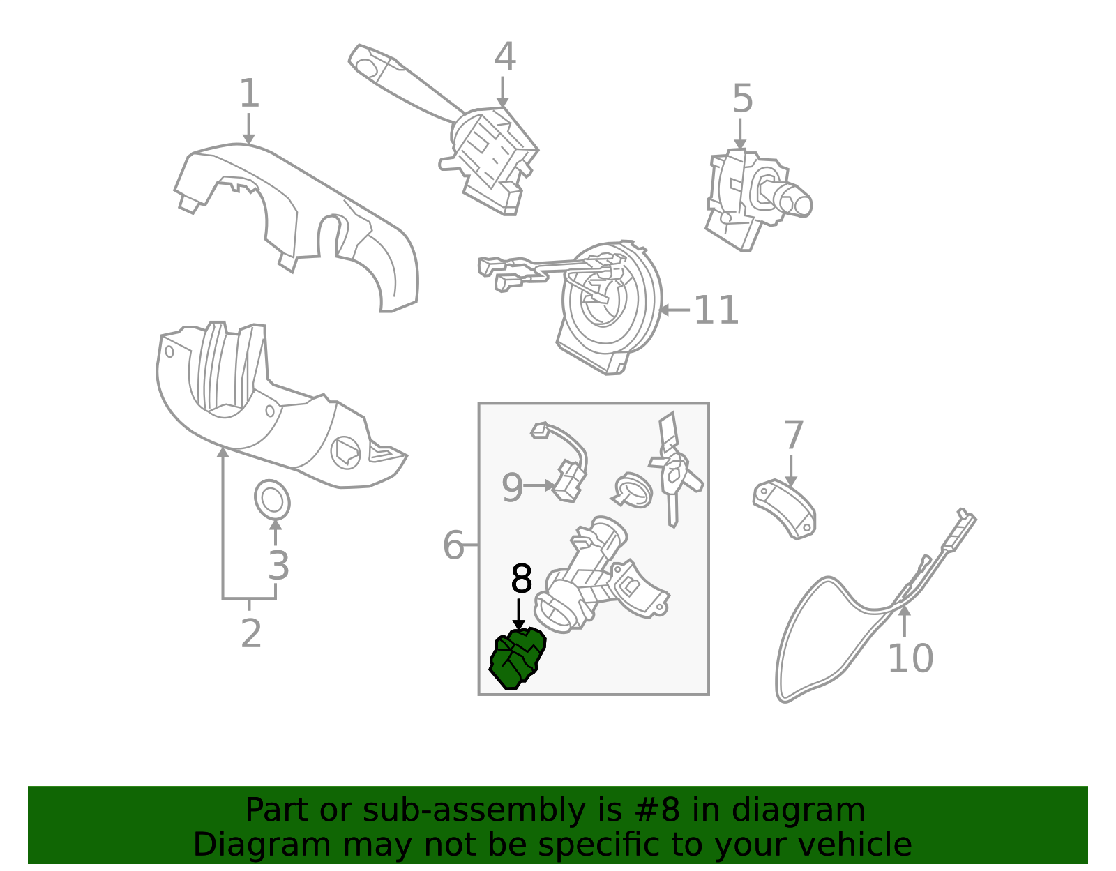 93110-3K000 - Ignition Switch 2006-2014 Kia | Kia.Parts Store