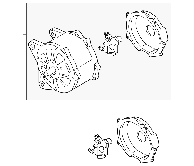 2006-2014 Volkswagen Alternator 07K-903-023-CX | VW Direct Auto Parts