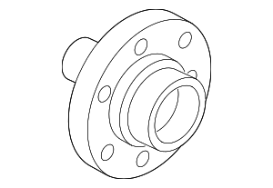 8K0-407-607 - Rear Hub 2008-2018 Audi | Euro Parts 4 Less