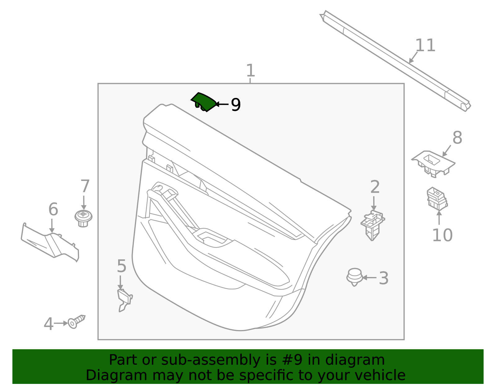 BDGH-68-D62-02 - 2019-2024 Mazda 3 - Switch Panel Cap | Mazda Part Direct