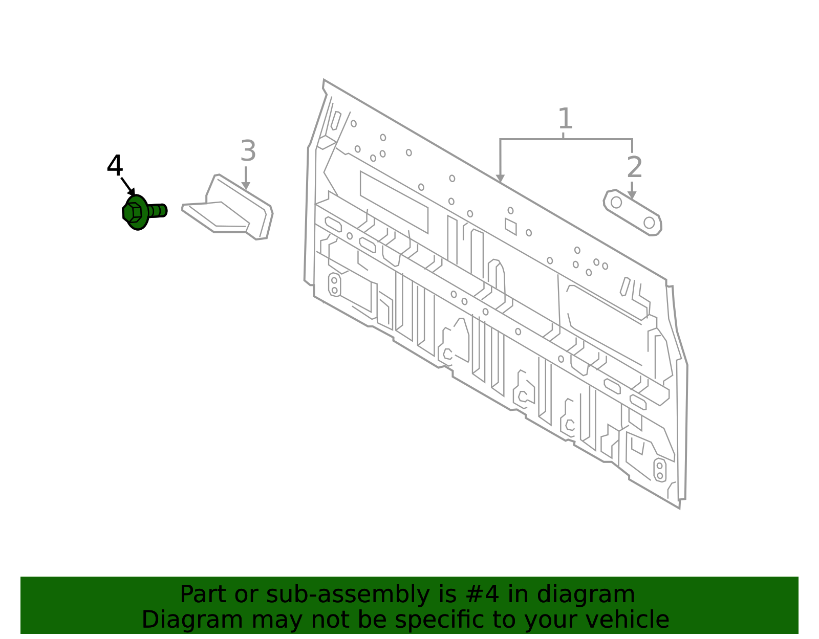 2003-2025 Toyota 2003-2024 Toyota - Running Board Upper Bolt 90080 ...