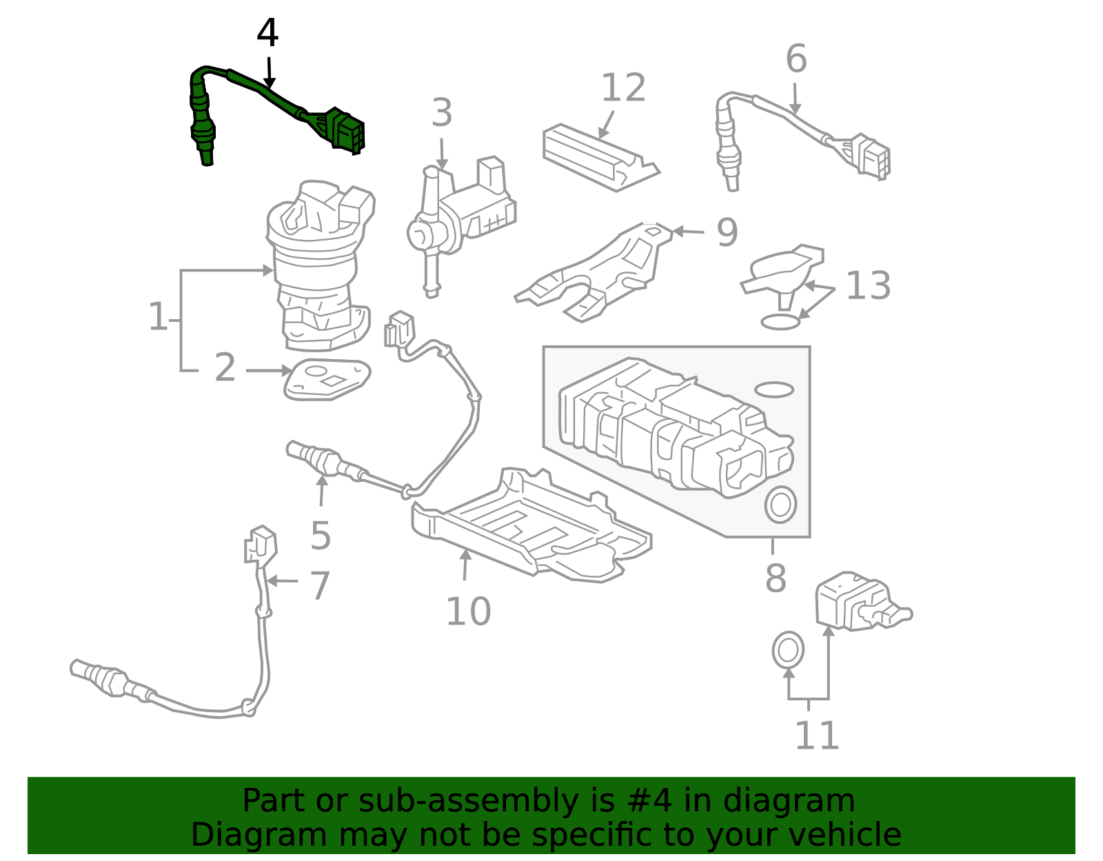 36531-RDV-004 - Sensor 2003-2007 Honda Accord | Honda Parts Online