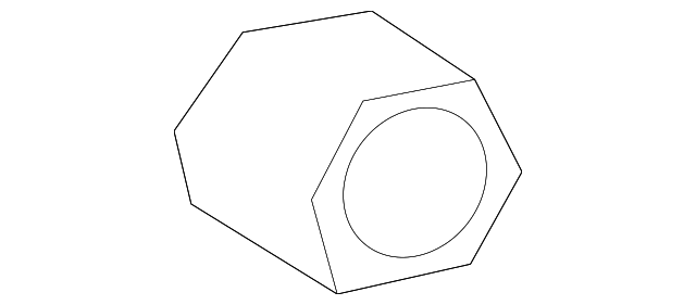 40224-ZP50B - Wheel Lug Nut 2019-2025 Nissan | Nissan Parts ...