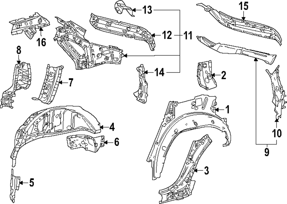 2023-2024 Subaru Solterra 2023-2024 Subaru Solterra - Rear Reinforced ...