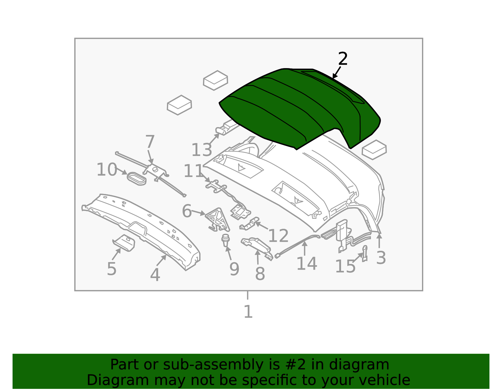 54-34-7-056-277 - Top Cover 2003-2008 BMW Z4 | Braman BMW & MINI Parts