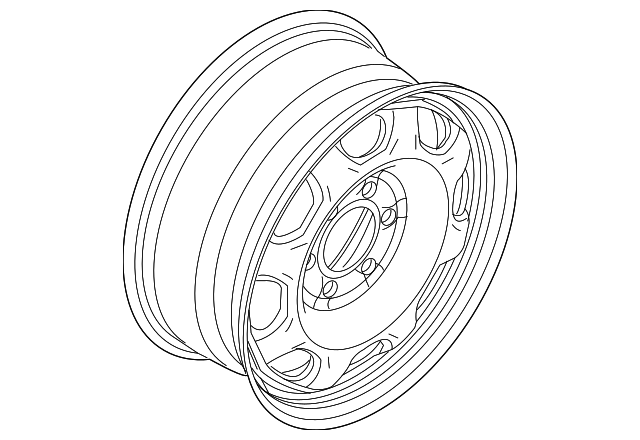 2010-2014 Ford F-150 Wheel, Steel AL3Z-1015-A | OEM Parts Online