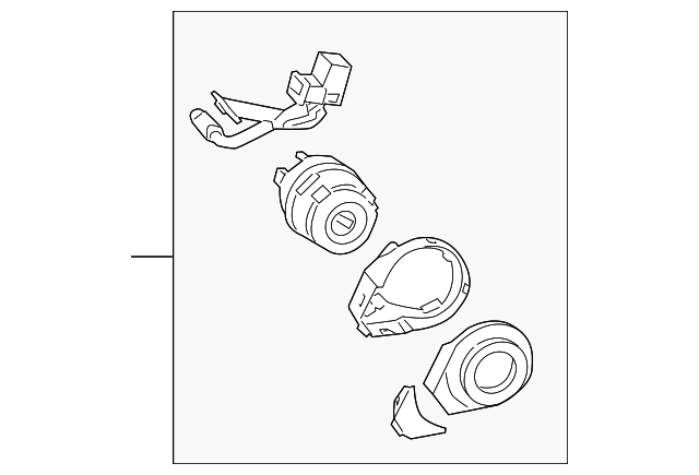 81900-1MA00 - Cylinder & Keys 2010-2013 Kia | Kia.Parts Store