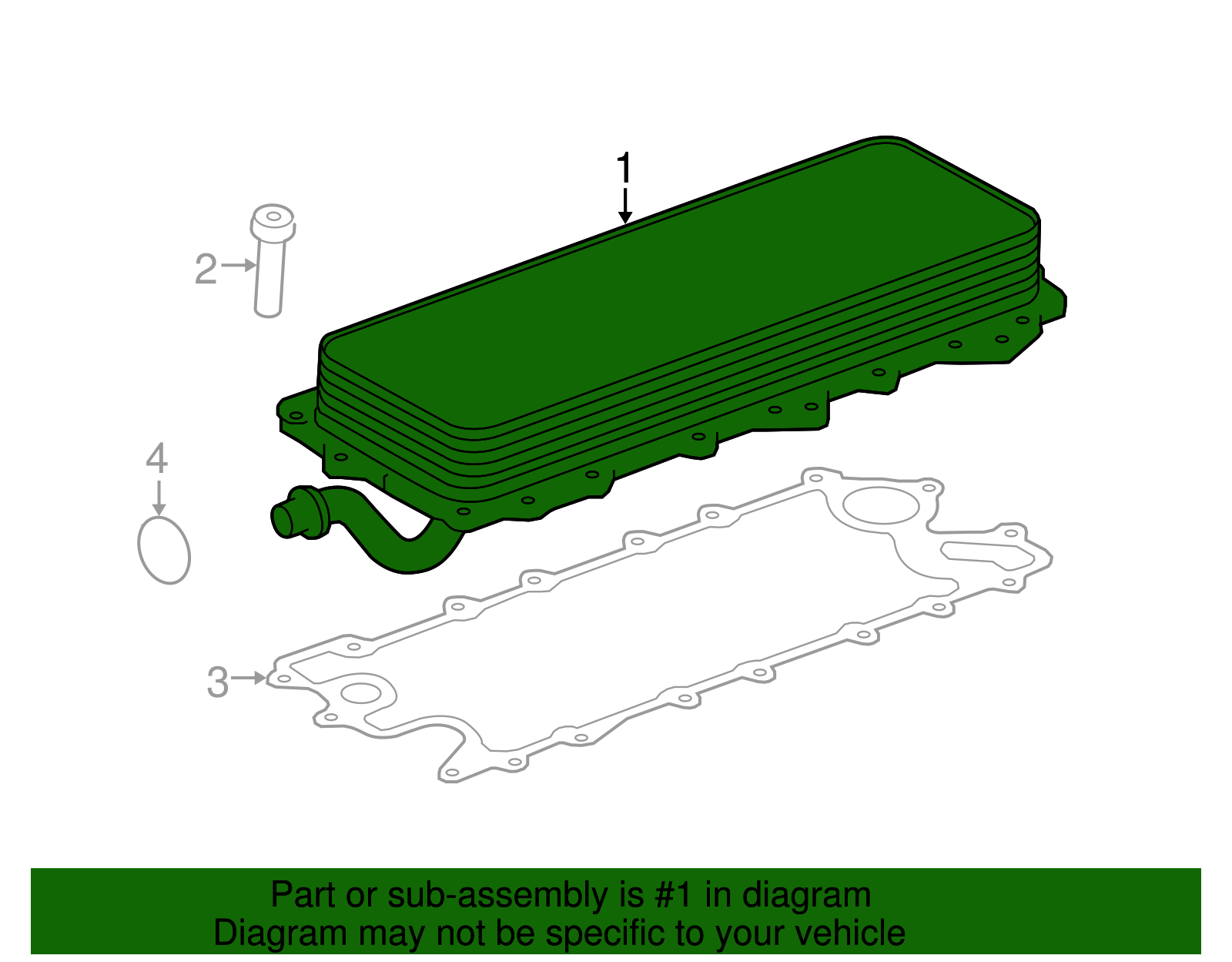 2010-2024 Land Rover Oil Cooler LR039821 | OEM Parts Online