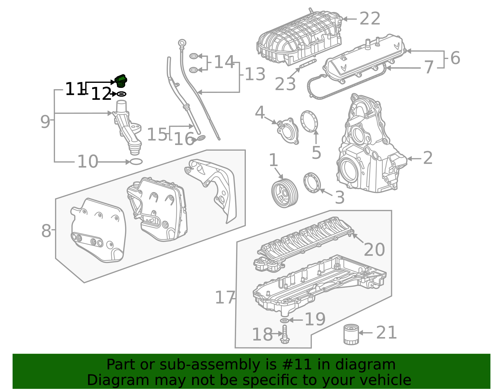 2019-2025 Chevrolet Corvette Cap 12735356 | QuirkParts