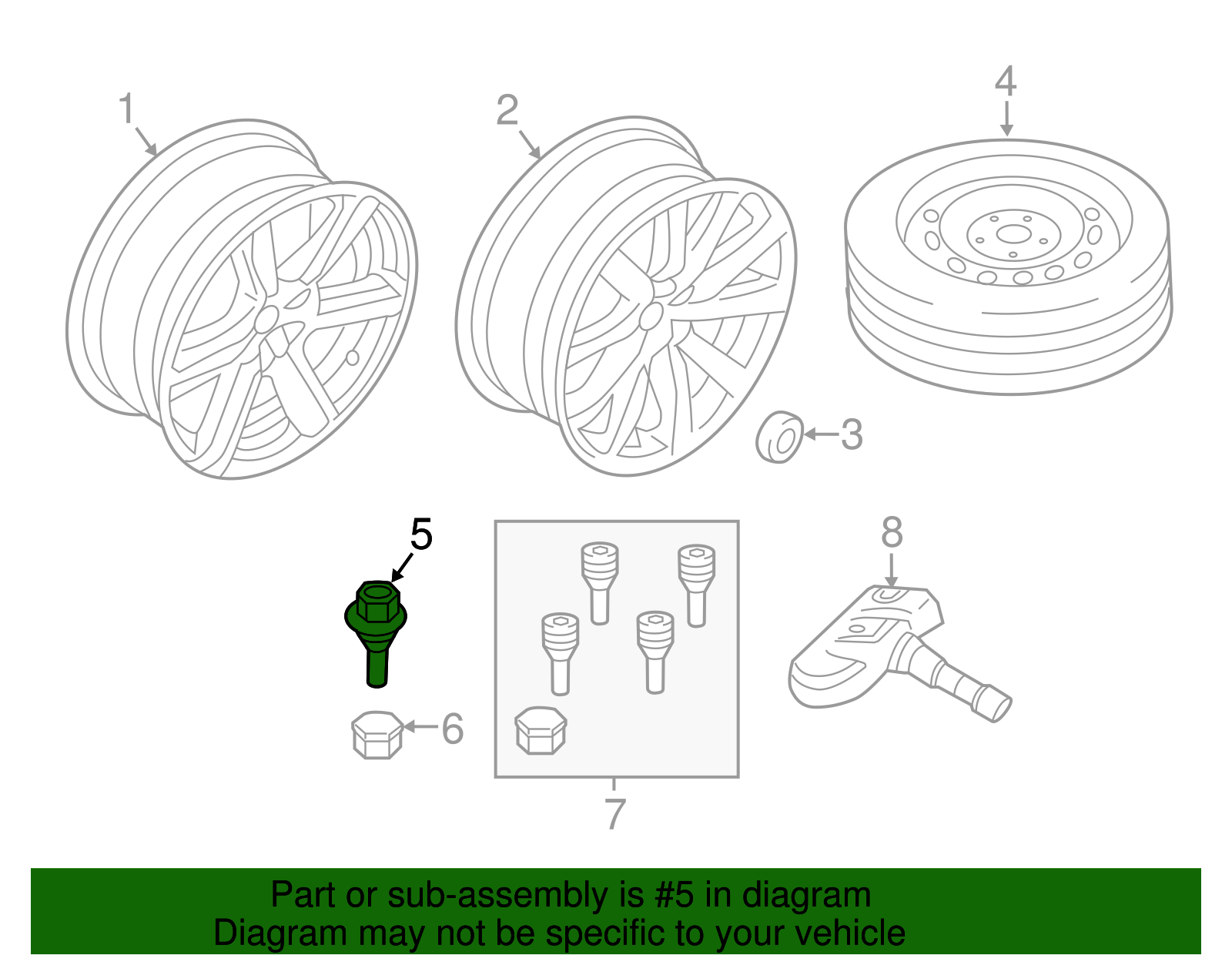 Genuine Wheel Bolt for 2005-2025 Volvo | Part# 31439230 | Over 30% Off ...