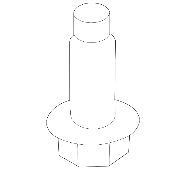 Genuine Toyota Bumper Cover Bolt part# 52491-60010 for 2008-2025 Toyota ...