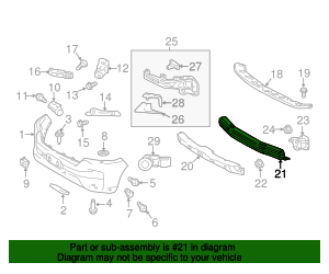 2008-2021 Toyota Land Cruiser Impact Bar 52021-60140 | OEM Parts Online