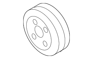 12305AA290 - Pulley - 2004-2009 Subaru | Subaru OEM Parts Outlet