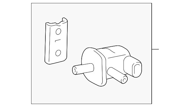Genuine Toyota Air Switch Valve part# 25860-36020 for 2009-2024 Toyota ...