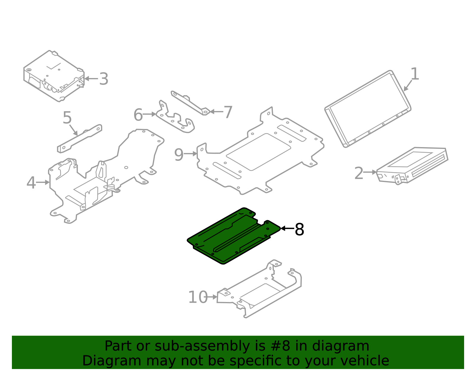 Genuine OEM Amplifier Part# LR154835 Fits 2017-2023 Land Rover: Up To ...