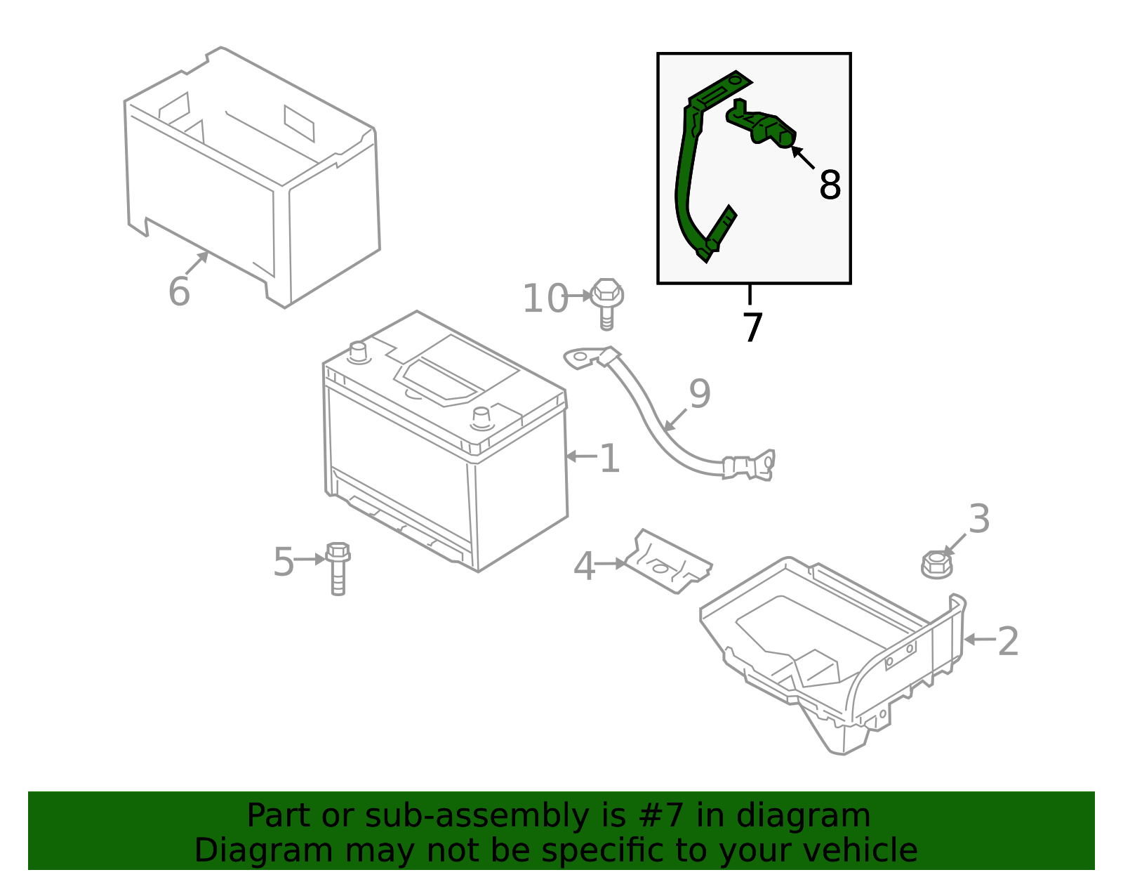 Battery Cable 91860-2M000 - Reliable Power Connections ...