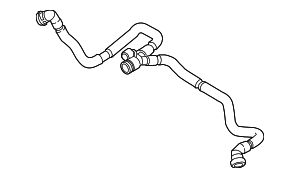 2011-2014 Porsche Cayenne Evaporative Emissions System Lines 948-110 ...