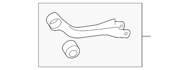 Genuine Toyota Trailing Arm part# SU003-00360 for 2013-2025 Toyota ...
