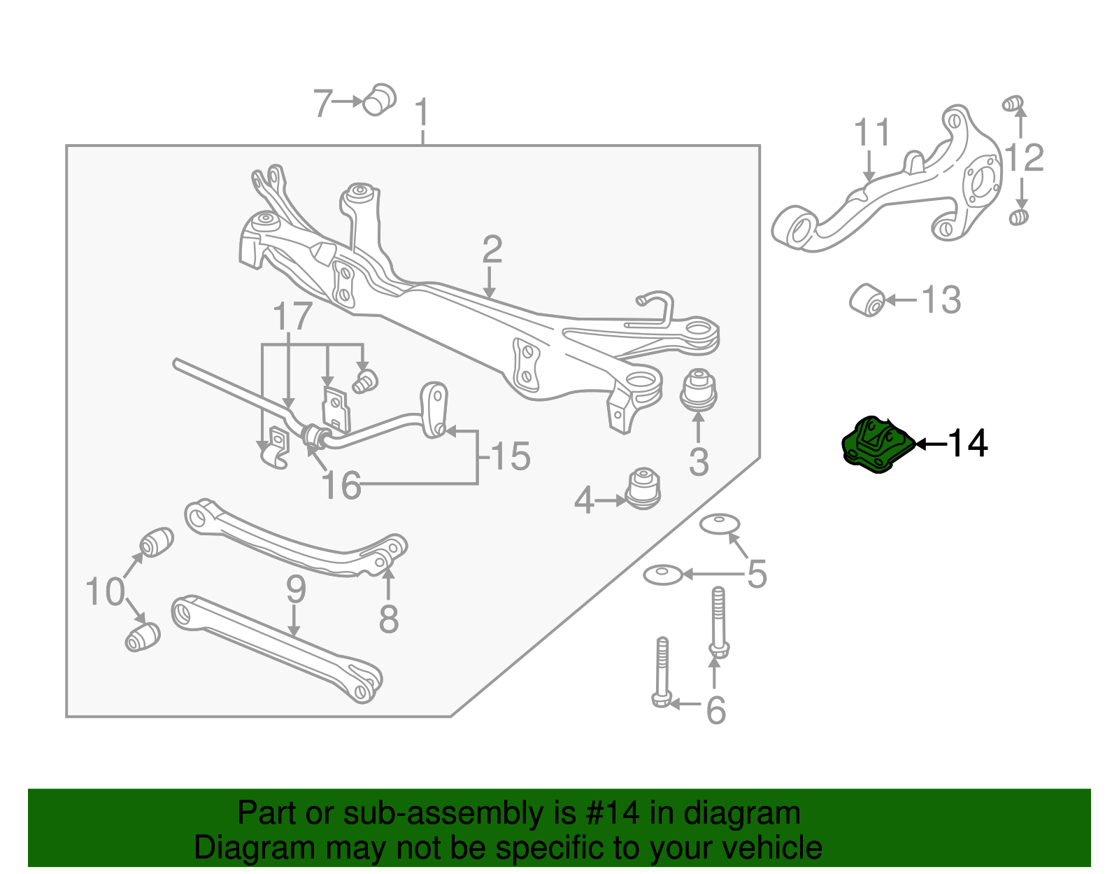 2000-2005 Saturn Knuckle Bracket 21019257 | Capital Chevy Parts