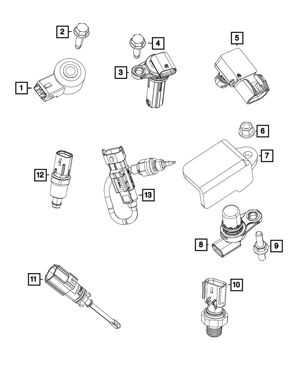 68295557AA - Oil Pressure Sensor 2017-2023 Mopar | The Official Mopar ...