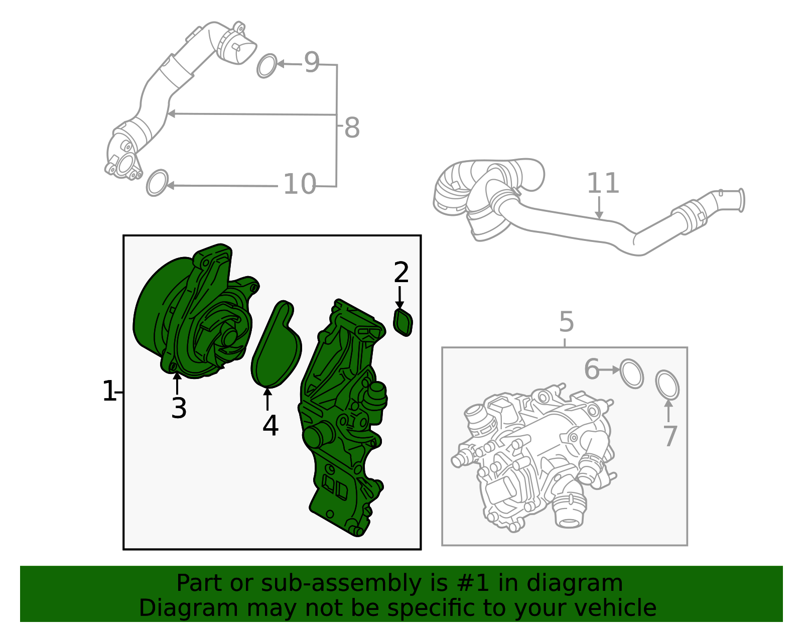 11-51-8-631-940 - Water Pump Assembly - 2019-2025 BMW | BMW Parts Exchange