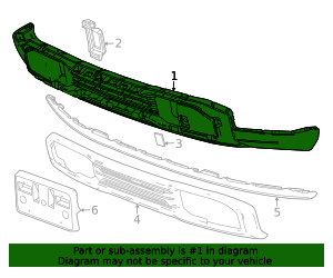 2022-2026 GMC Fascia 86819176 GM | GMPartsDirect.com