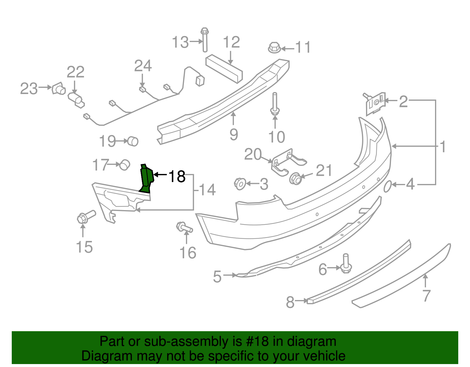 8T0-807-890 - Upper Guide 2010-2017 Audi | Audi OEM Parts Guy