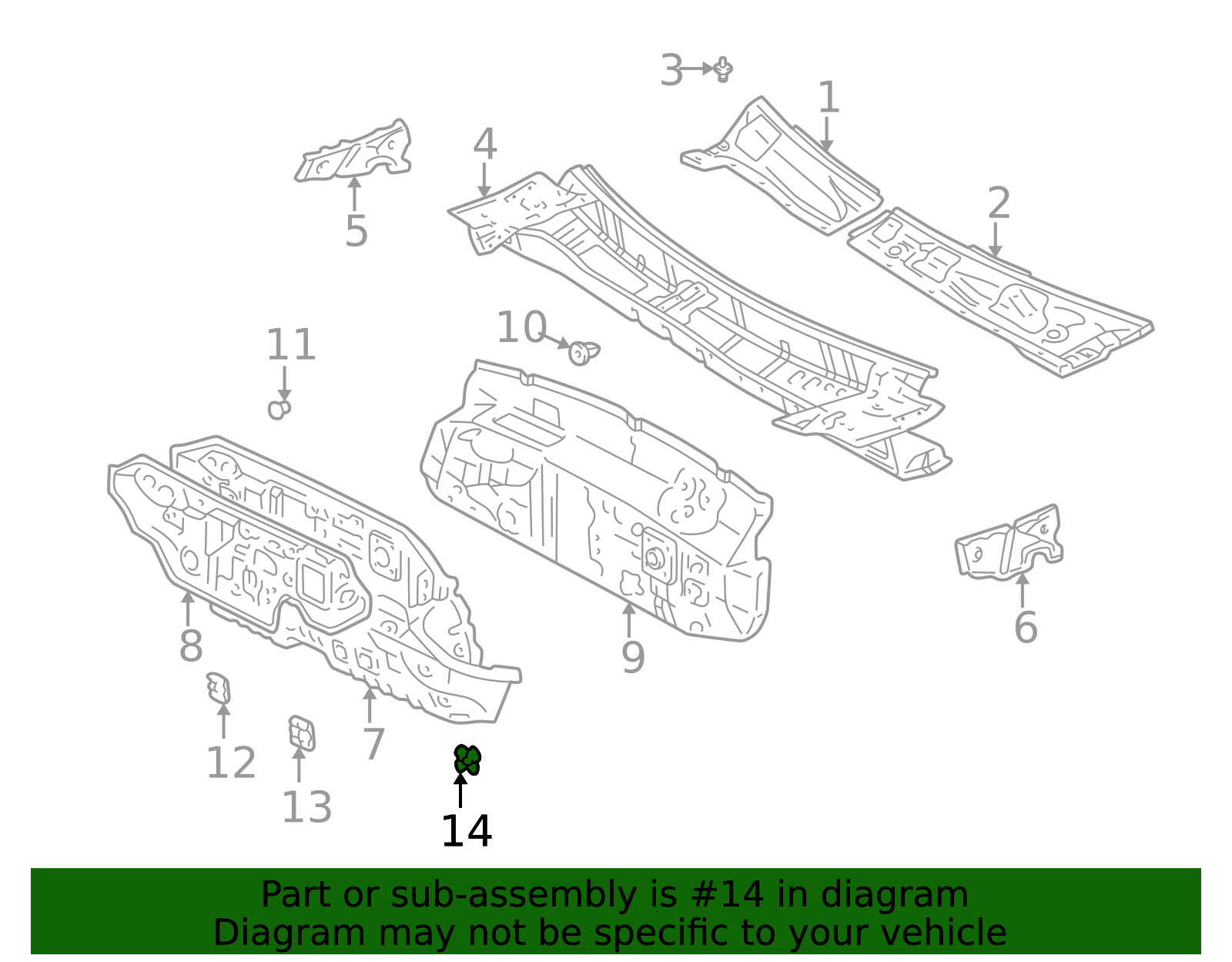 1995-2011 Toyota 1995-2011 Toyota - Plate 55239-33020 | Sparks Parts