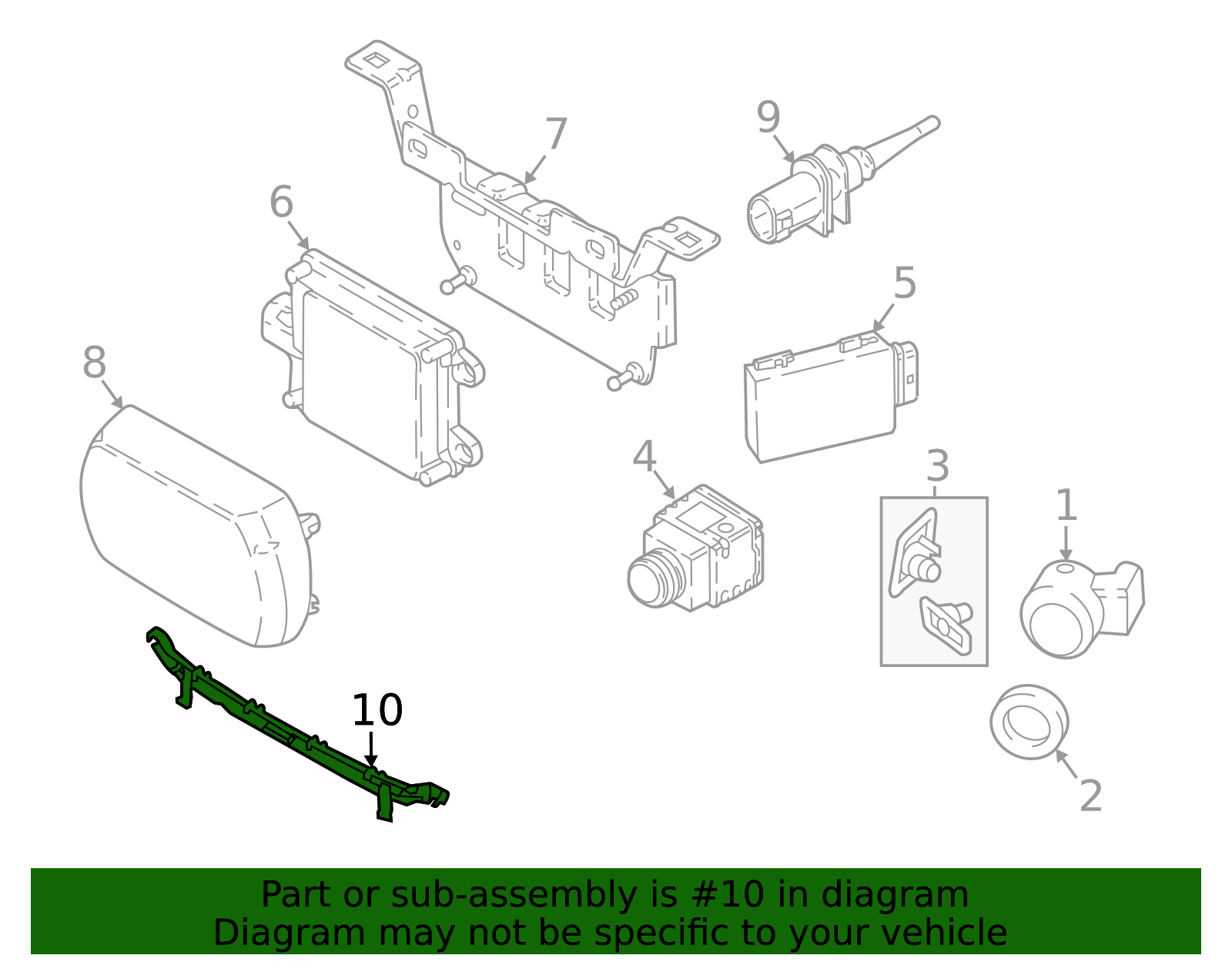 Genuine BMW 51-11-7-456-656 | Harness Mount Bracket | FREE Shipping on ...