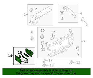 GHP9-51-440 - Cargo Lamp - 2016-2025 Mazda | Mazda OEM Parts Outlet