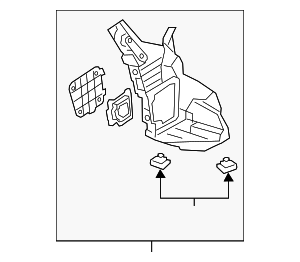 2017-2021 Mazda CX-5 Splash Shield KB8A-50-340 | OEM Parts Online