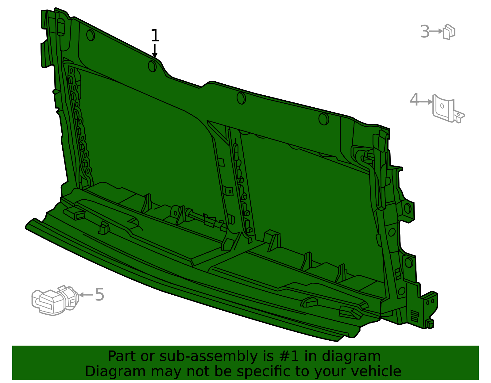 2021-2025 GM Radiator Shutter Assembly 85006243 | Shop Matick Buick GMC