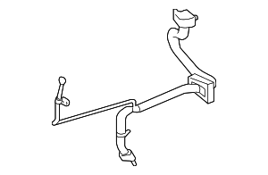C2D23160 - Hose & Tube Assembly 2010-2016 Jaguar | Haper Jaguar Parts