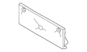 2022-2024 Hyundai Tucson License Frame 86529-N9010 | OEM Parts Online