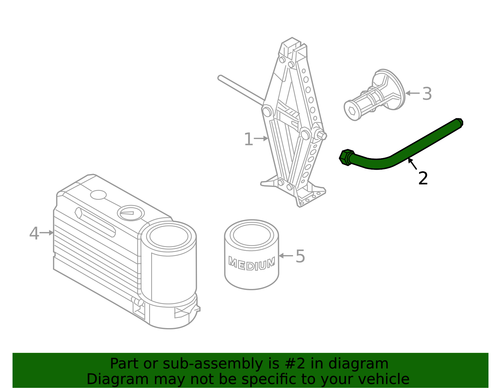 2016-2025 Mopar Lug Wrench 68273237AA | Mopar Parts Canada