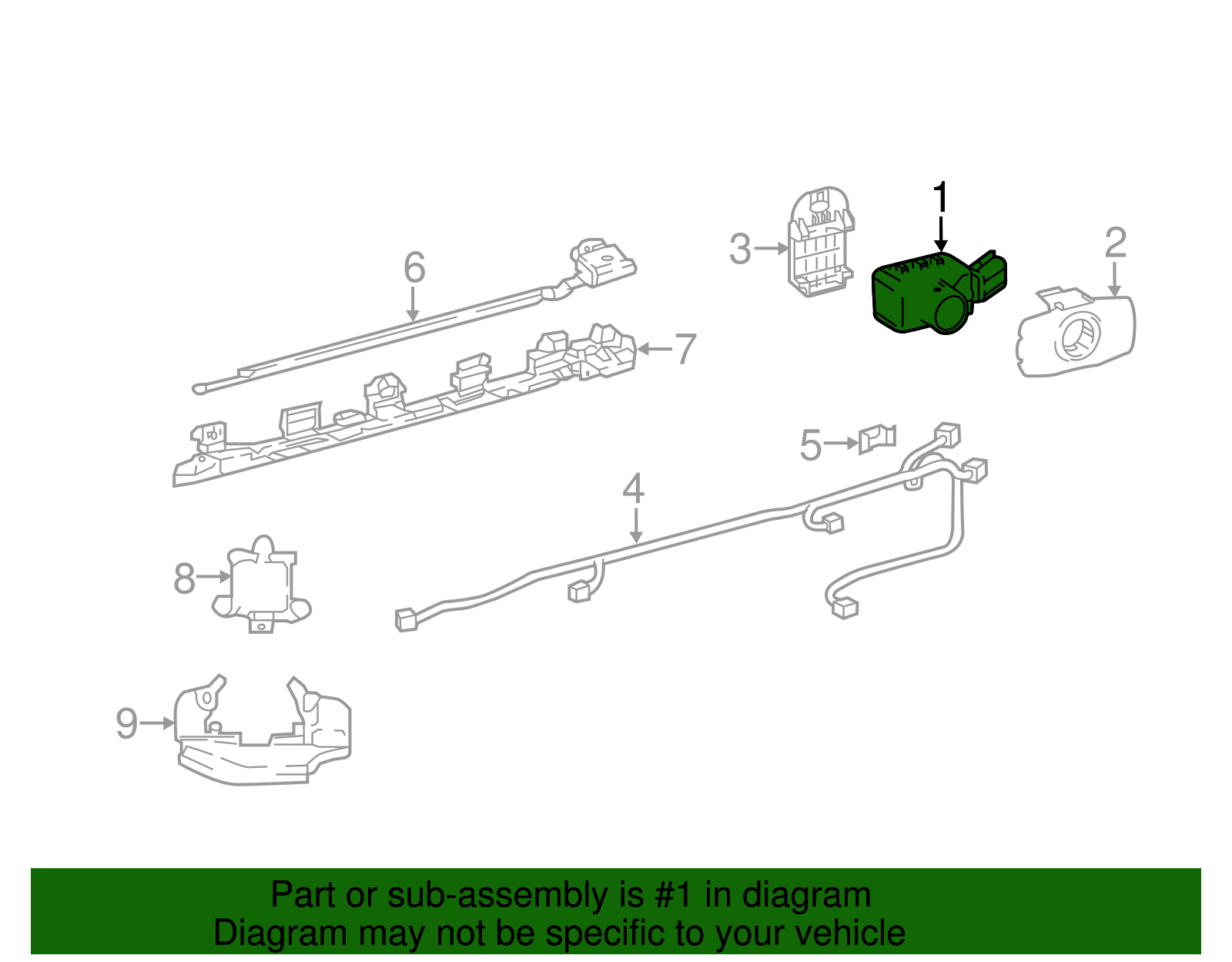89341-K0060-20 - 2021-2024 Lexus - Sensor | My L Parts