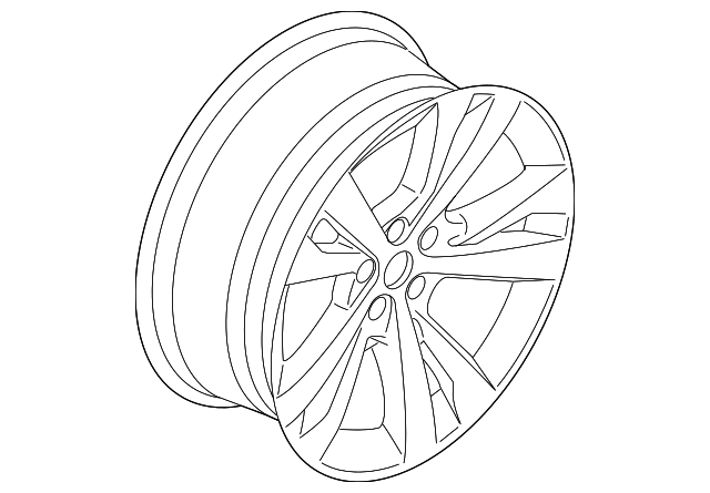 2020-2024 Ford Explorer | Wheel, Alloy | LB5Z-1007-E | Walls' Ford Parts