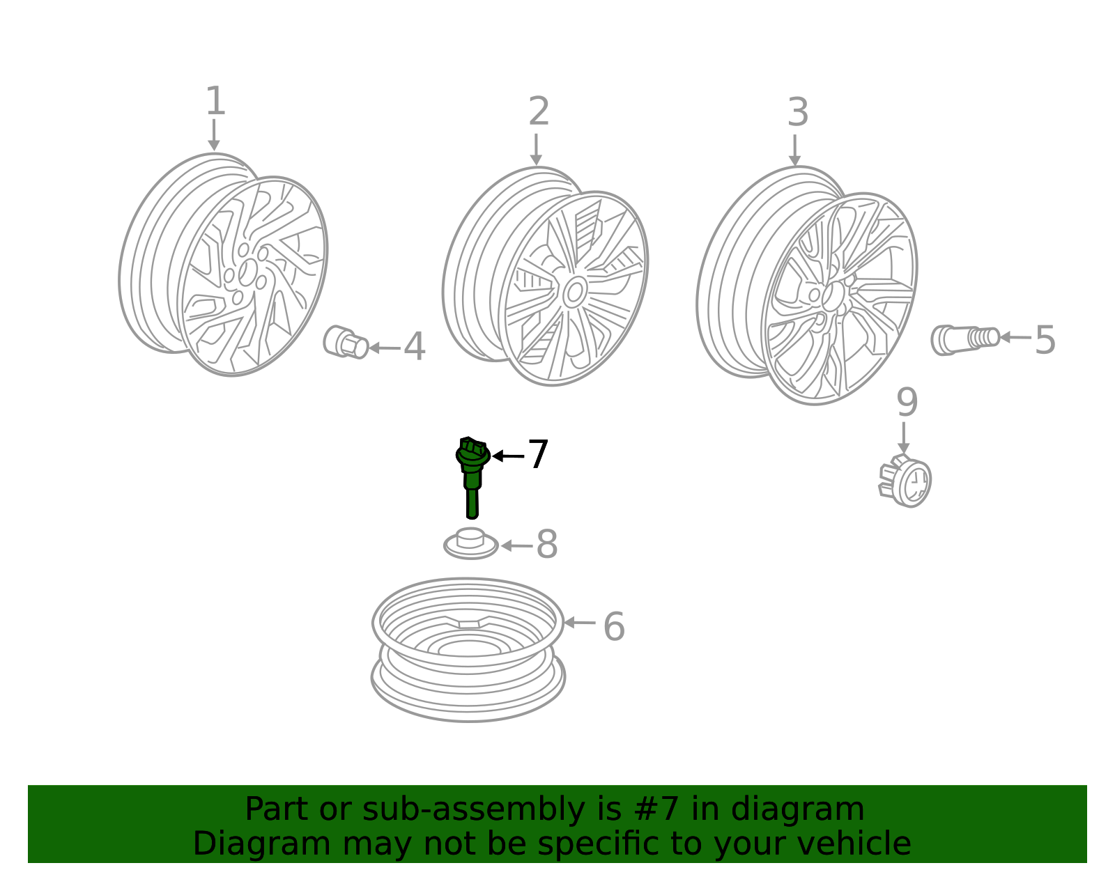 74654-T4N-H00 - Spare Tire Stud Honda Parts Online